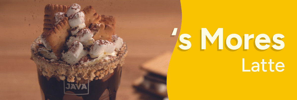 's Mores Latte | Recepten | JAVA Koffie